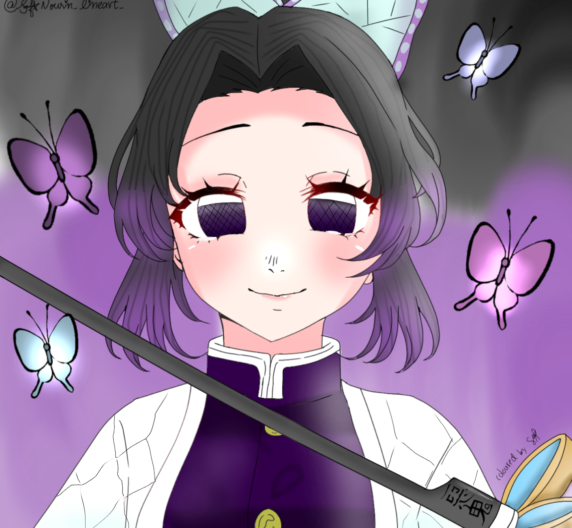 colouring with Shaniba - ibisPaint