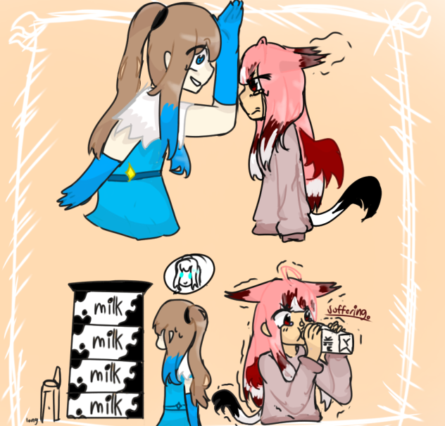 IsabellaTheRebel is teasing me. - ibisPaint