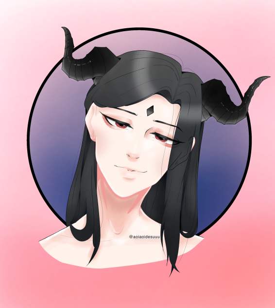 long haired lucifer - ibisPaint