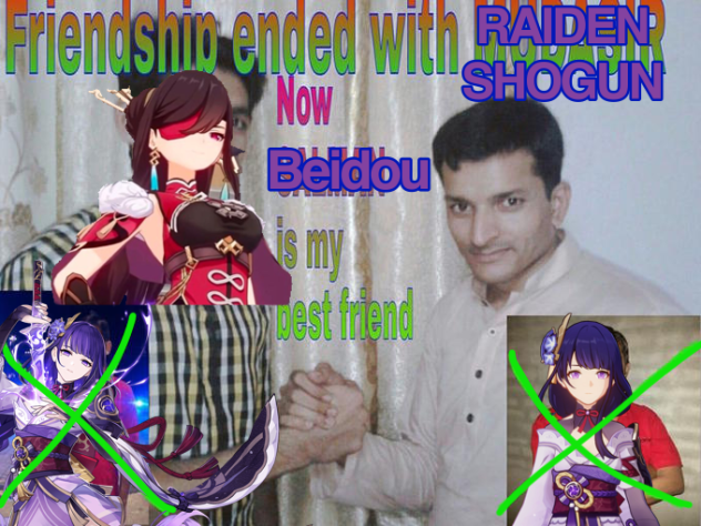 Beidou is the true electro archon - ibisPaint