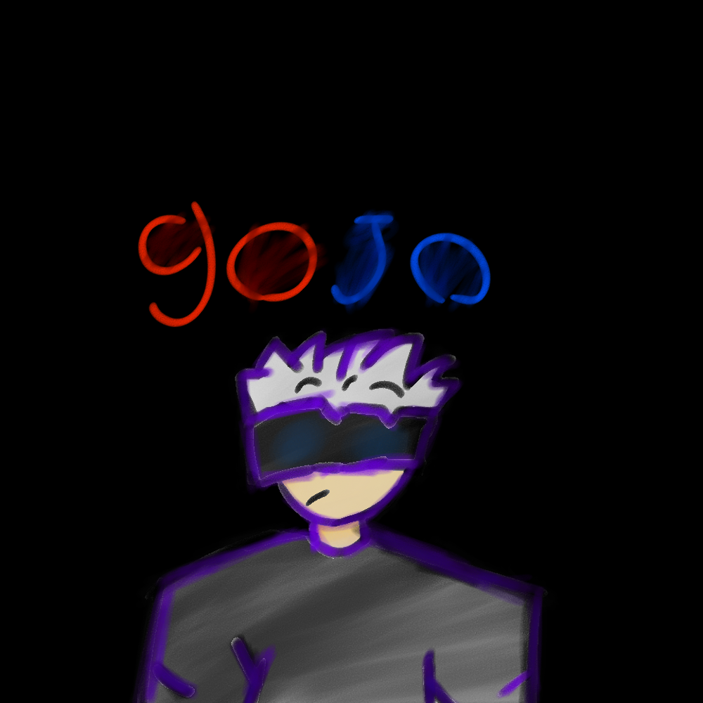 easy gojo draw - ibisPaint