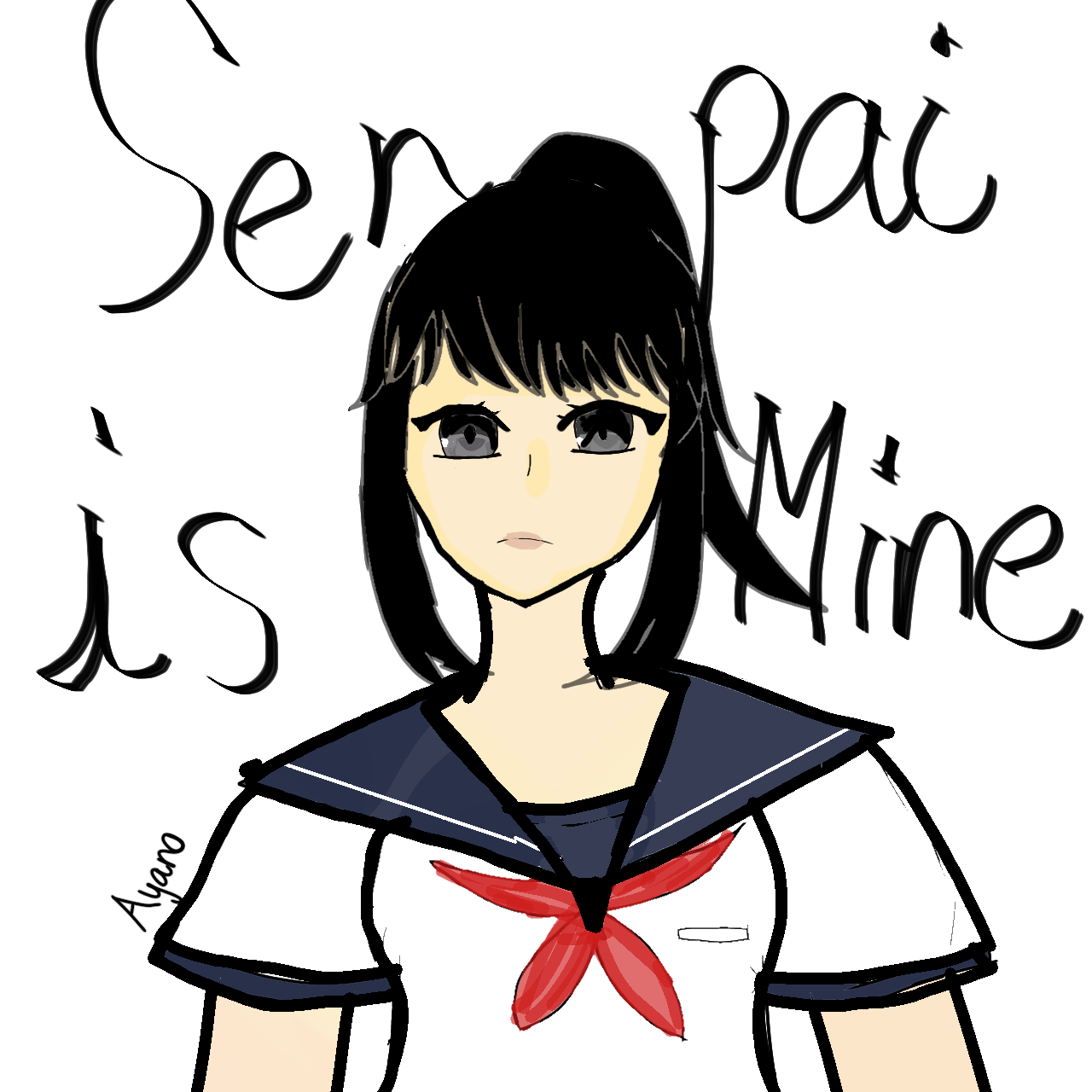 Yandere simulator (Yan-Chan) - ibisPaint
