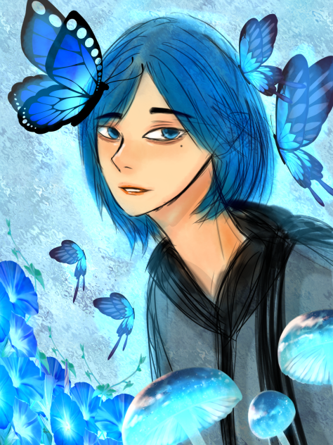 bluish theme - ibisPaint