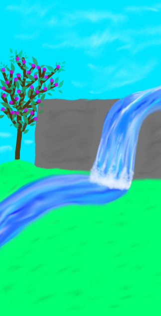 Waterfall - ibisPaint
