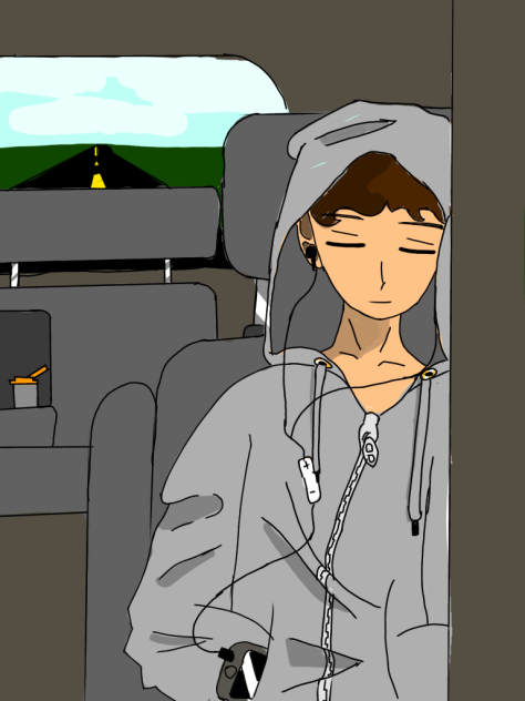 Car ride - ibisPaint