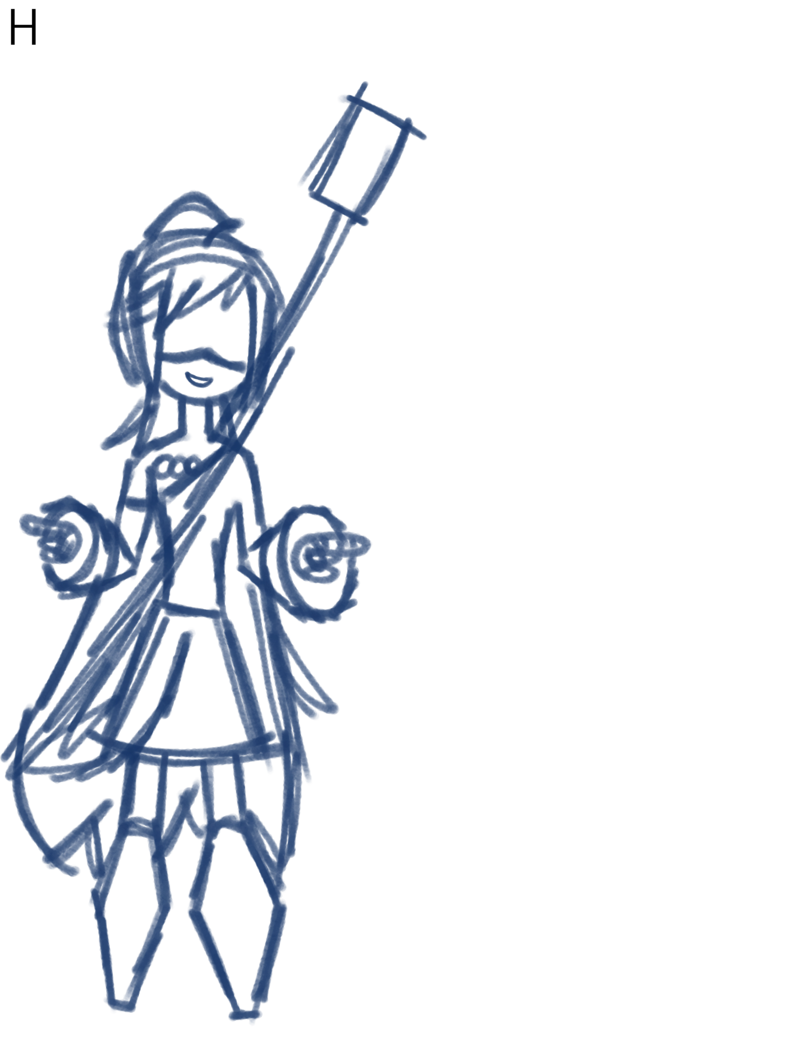 Leilanis works on another ref - ibisPaint