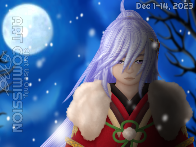 (Art Commission 2) Silent Nightfall - ibisPaint
