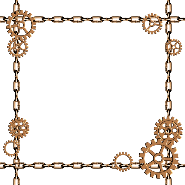Steampunk frame 2c - ibisPaint