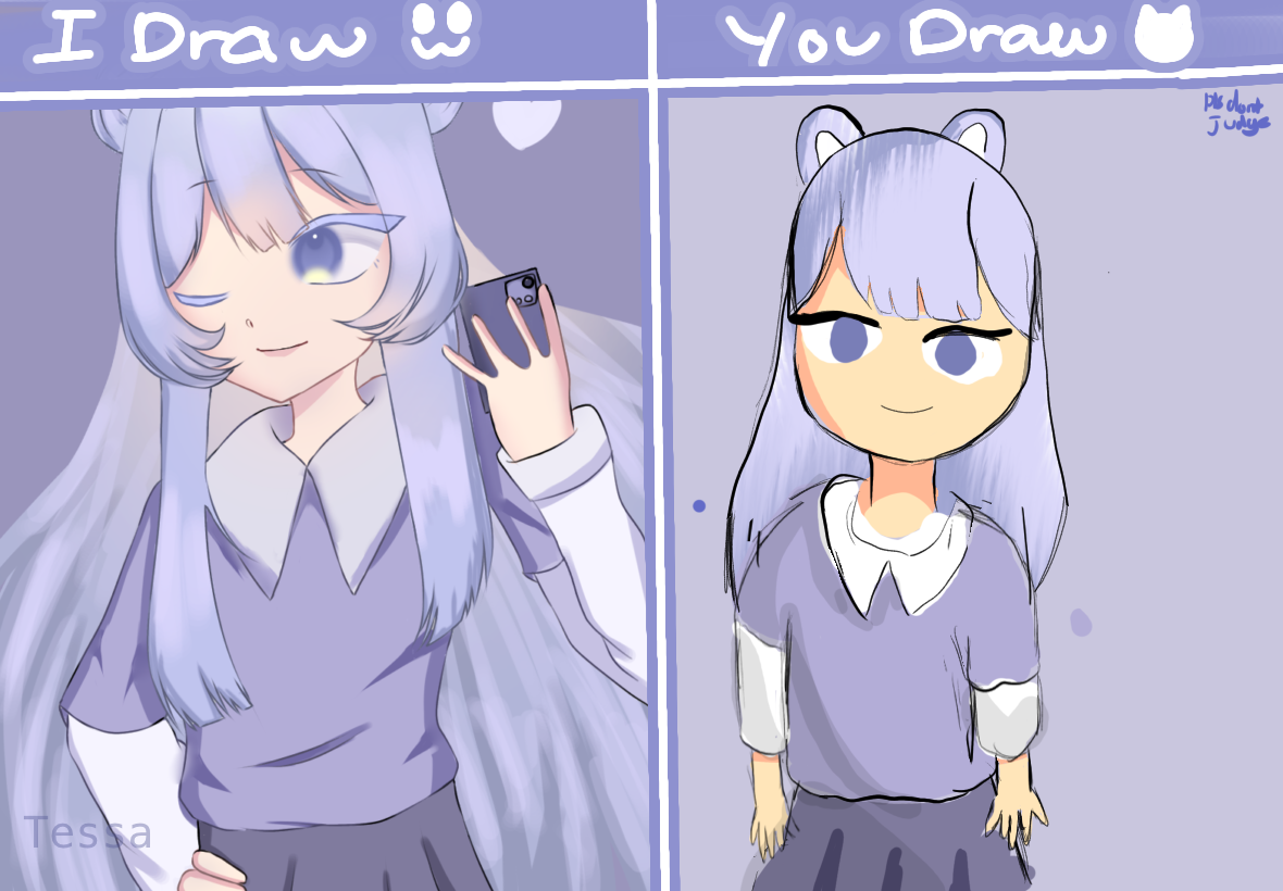 I draw you draw with Tessa tao - ibisPaint