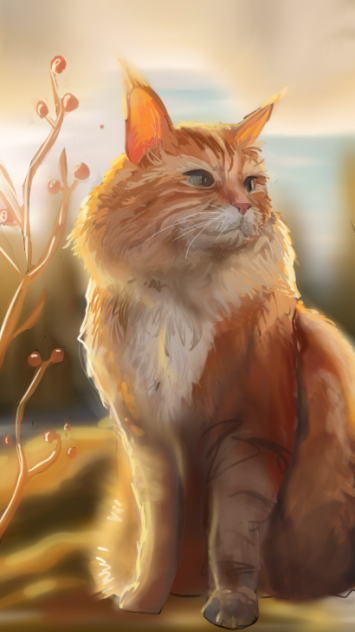 wild cat - ibisPaint