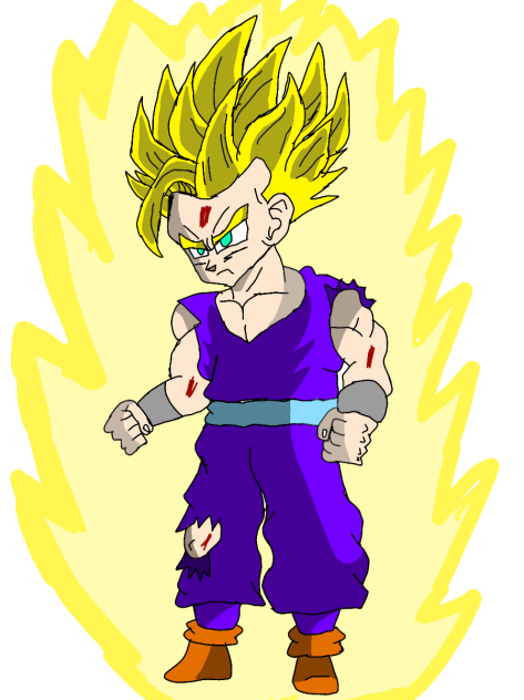 SSJ2 Gohan - ibisPaint
