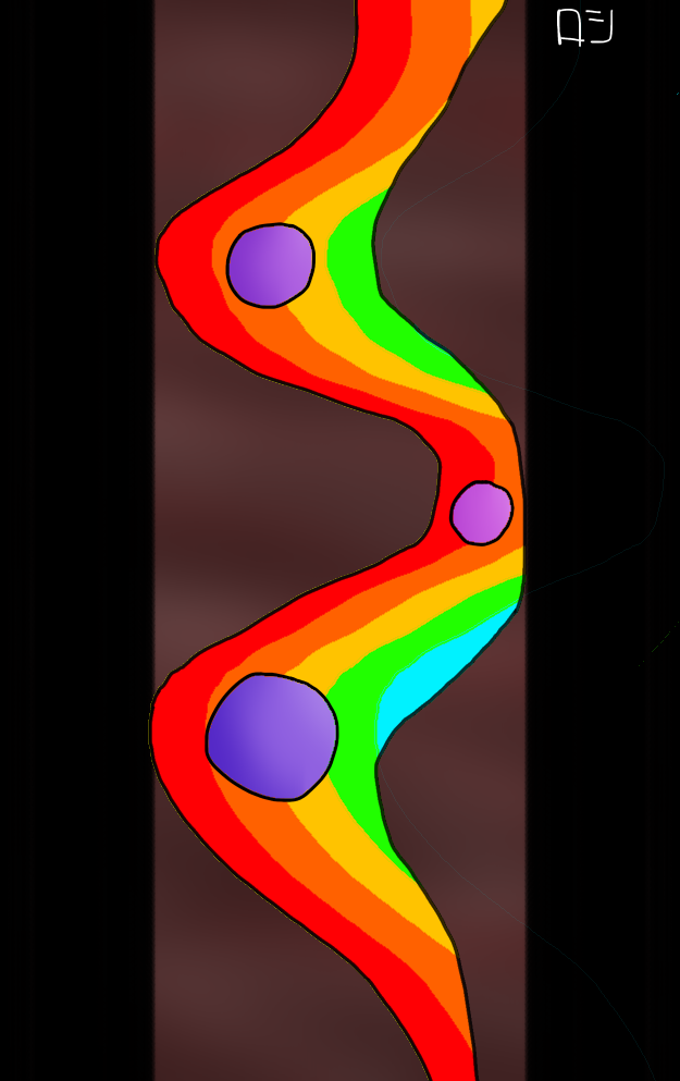 rainbow bubble swirl - ibisPaint