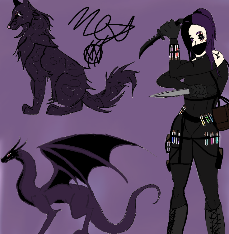 assassin Luna.j.Wolf - ibisPaint