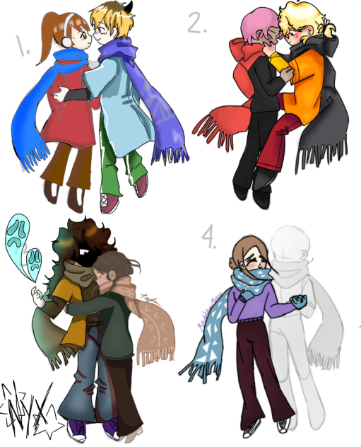 Scarf collab - ibisPaint