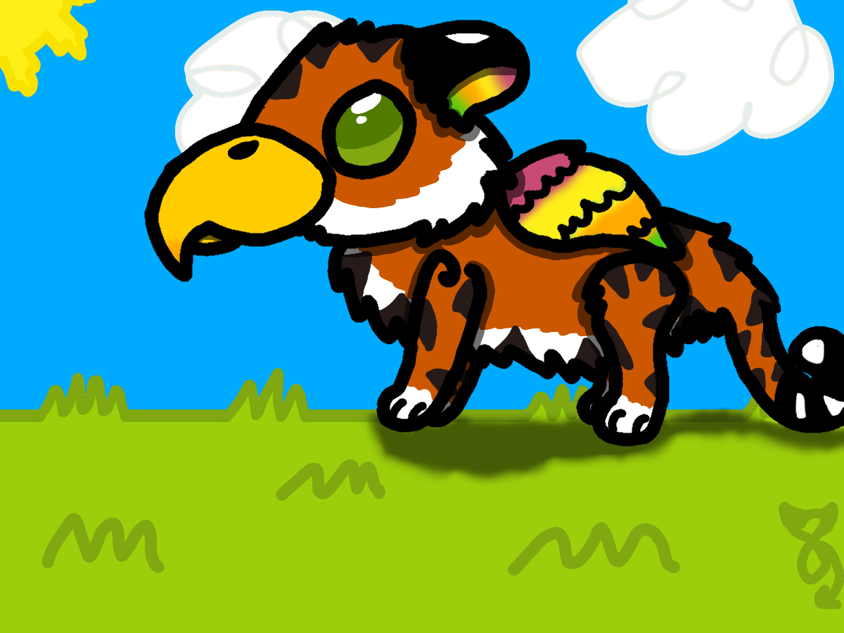 Parrot-Tiger (Griffin) - ibisPaint