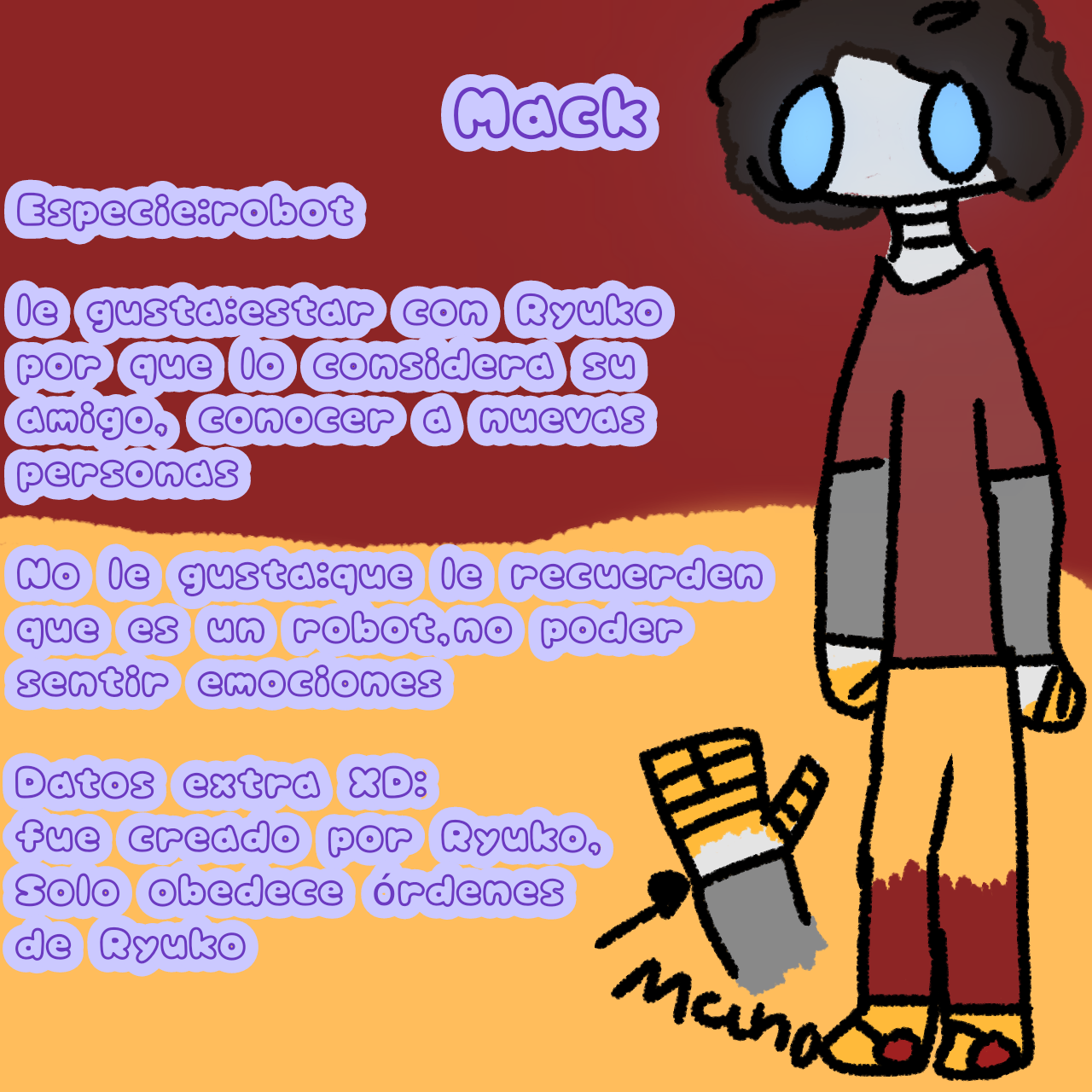 Ref de Mack por que si xd - ibisPaint