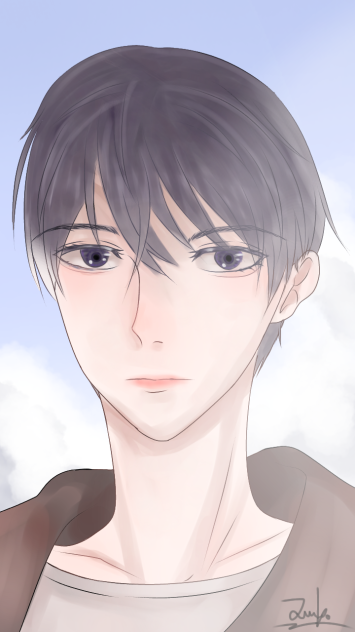 short hair girl - ibisPaint