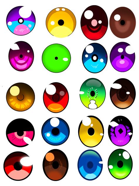 tipos de iris - ibisPaint