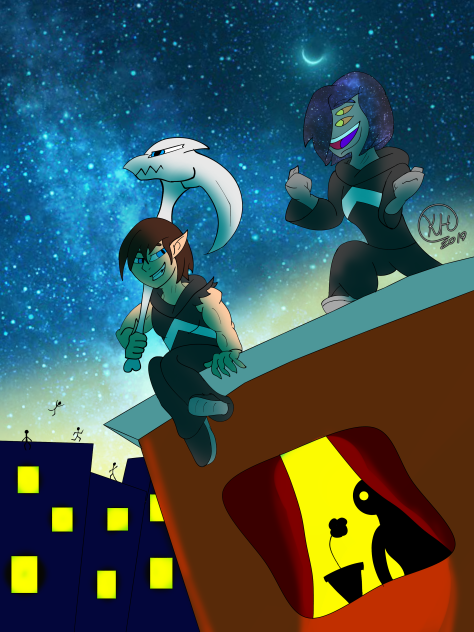 first met, first mission - ibisPaint