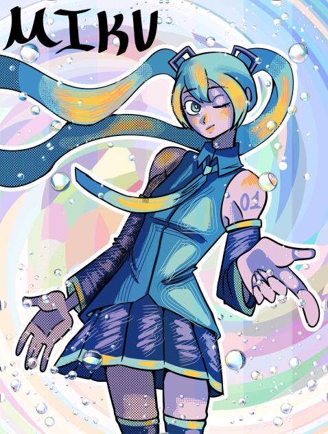 miku poster - ibisPaint