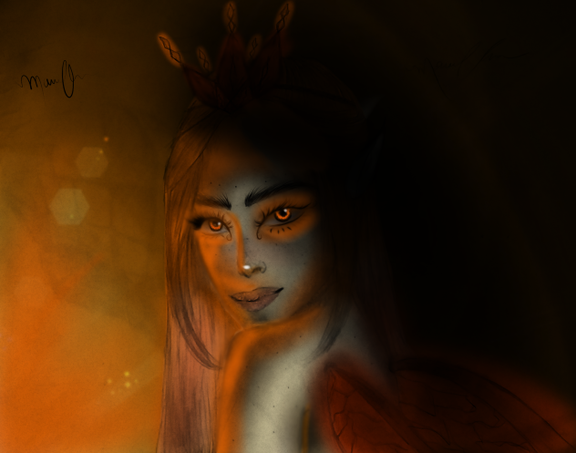 Fire Fairy🧡🧡🧡 - ibisPaint
