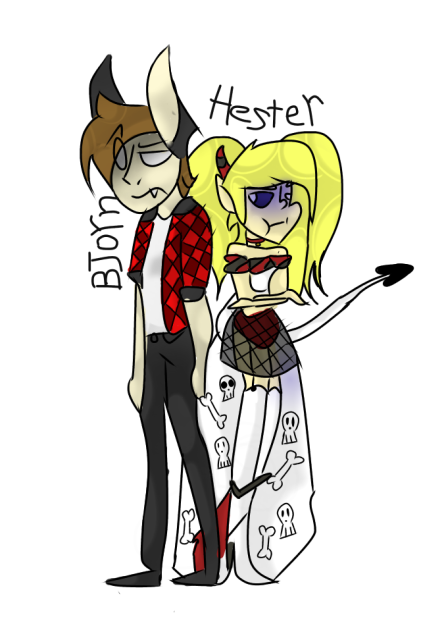 Demon Duo - ibisPaint