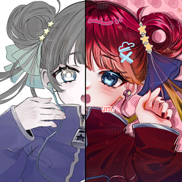 coloring collab - ibisPaint