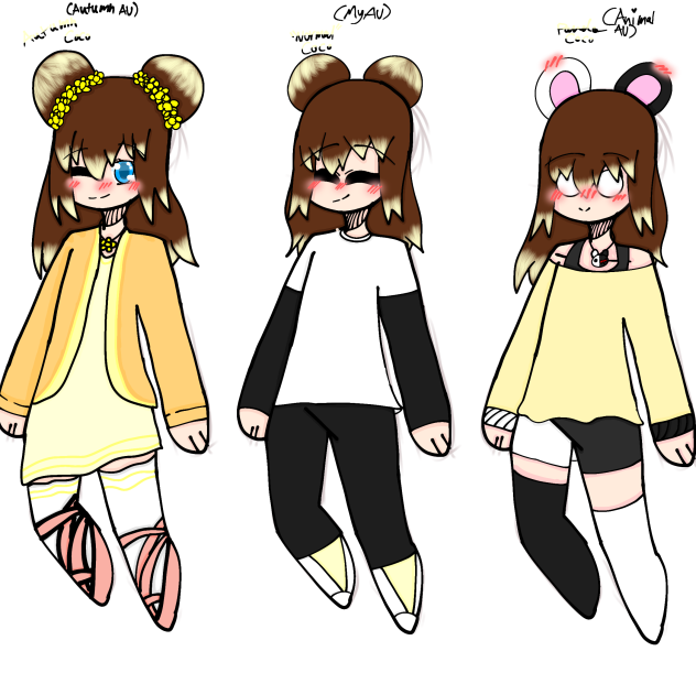 Coco in different AU’s - ibisPaint