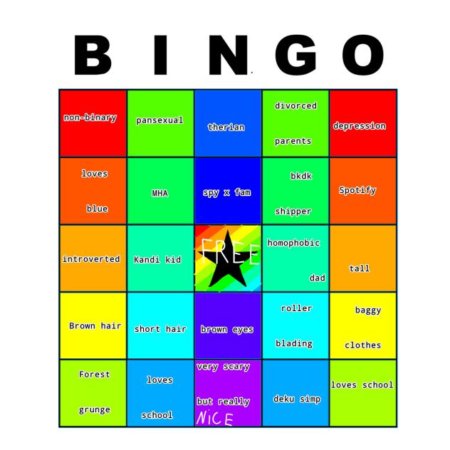 me bingo - ibisPaint