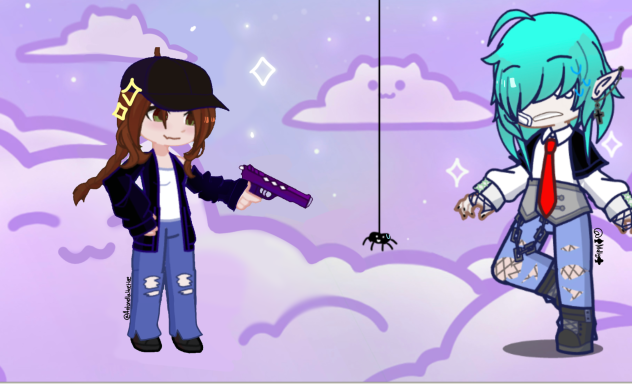 8TH COLLAB TODAY I AM ON A ROLL- - ibisPaint