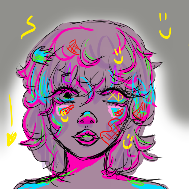 Random emo drawing(super bored rn) - ibisPaint