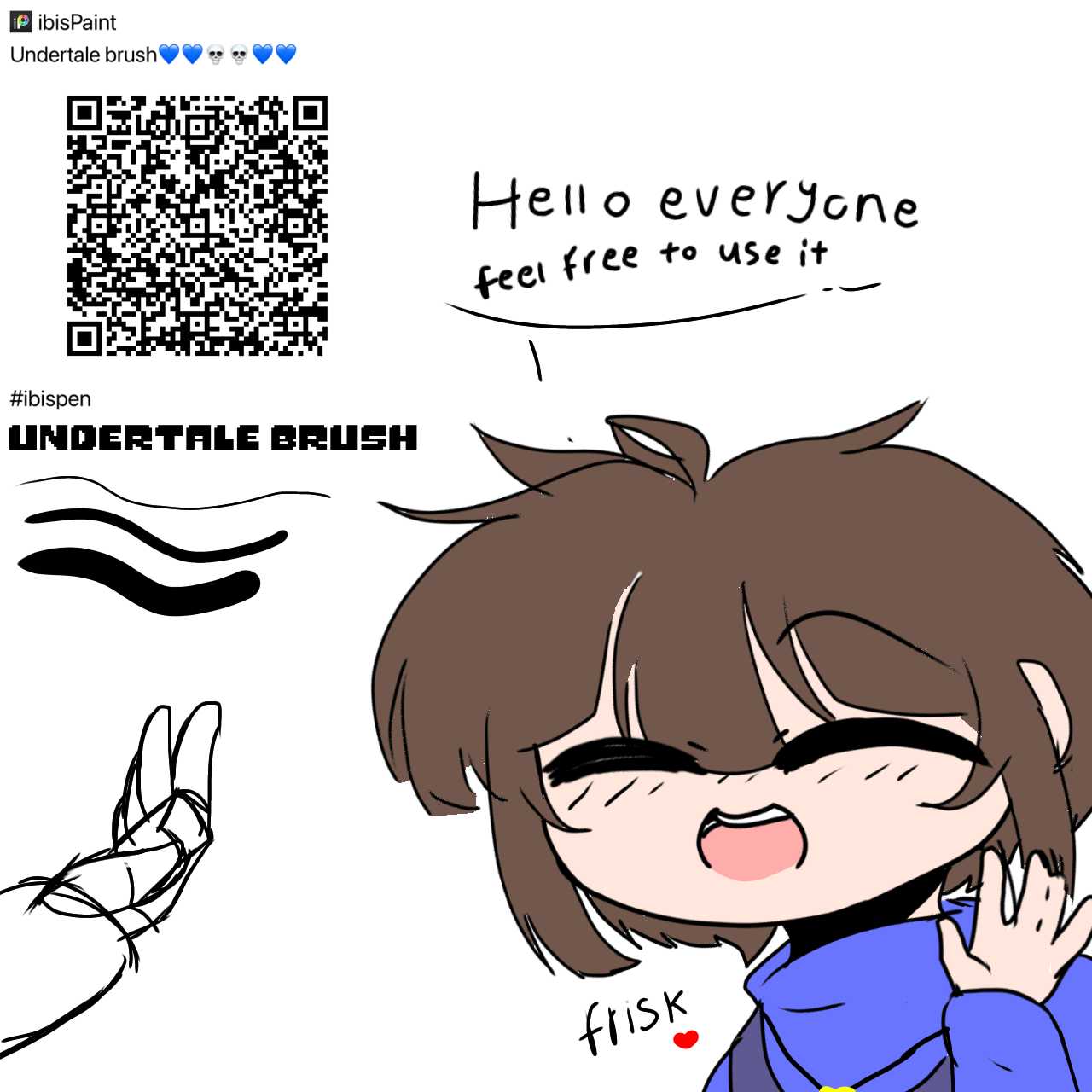 Undertale brush - ibisPaint