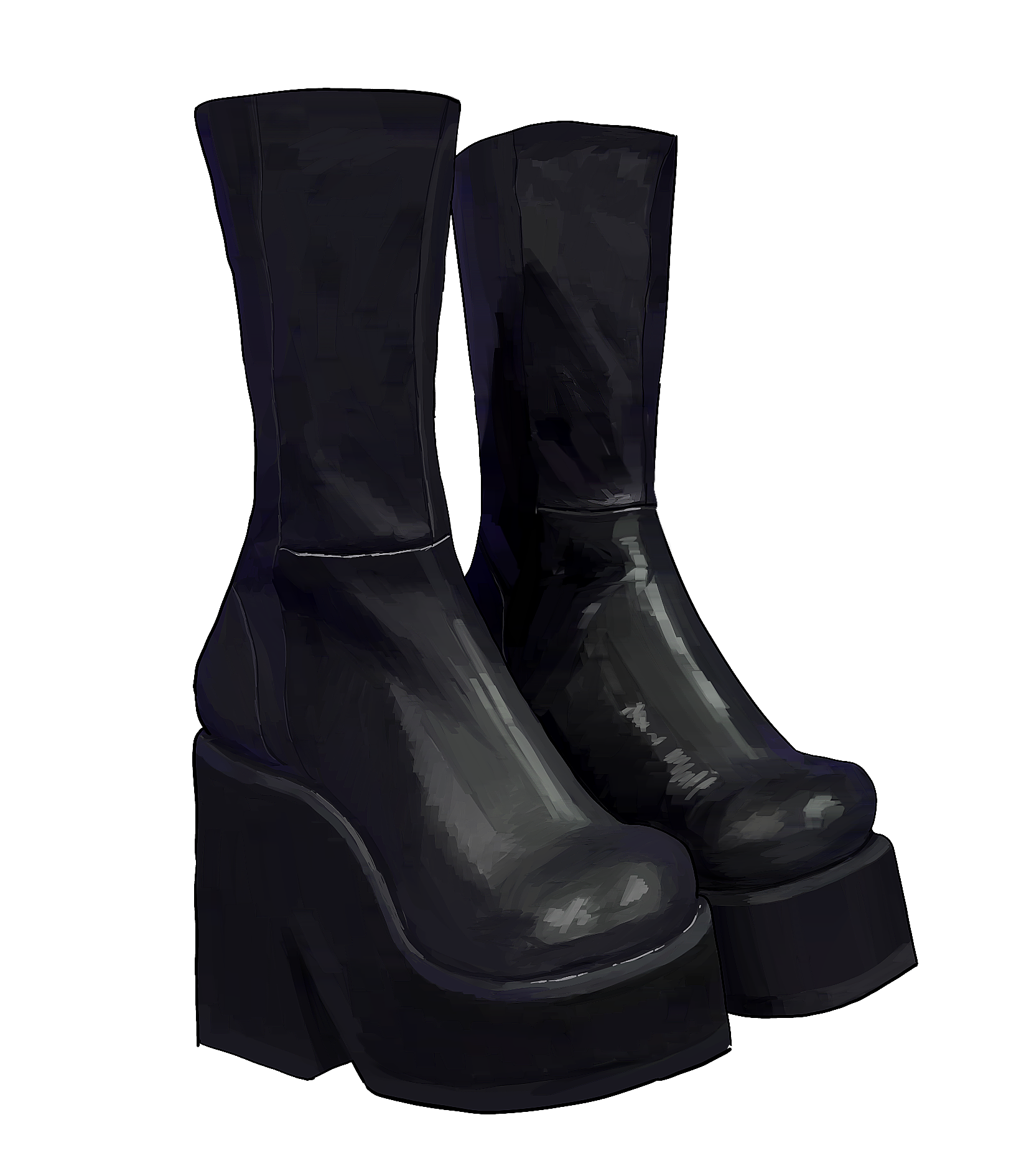 Black Boots - ibisPaint