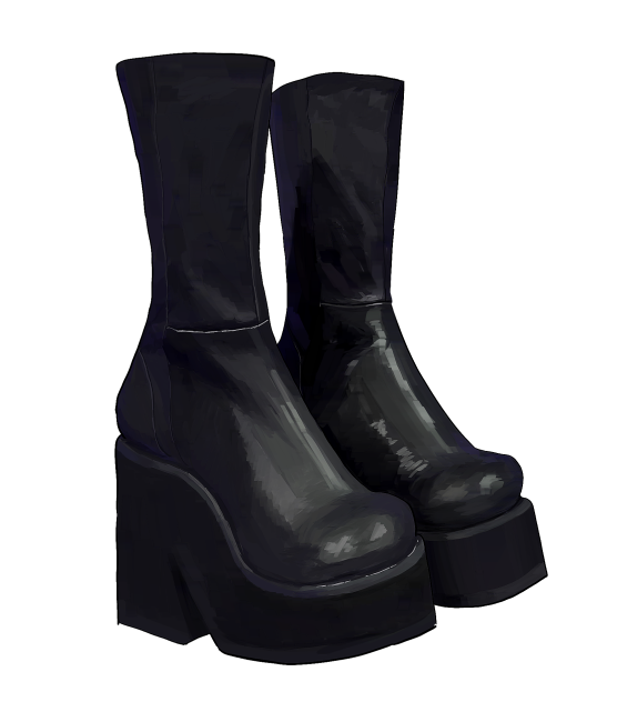 Black Boots - ibisPaint