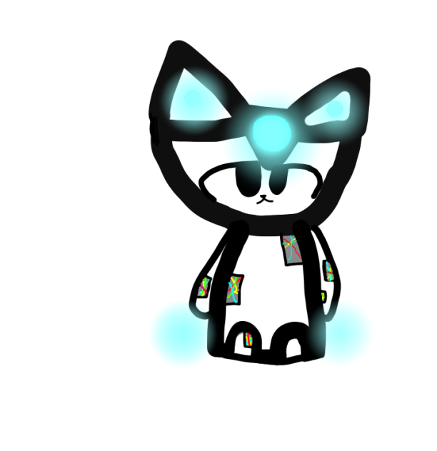 Robot cat - ibisPaint