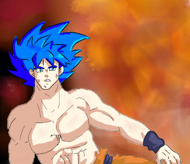 SSJ BLUE - ibisPaint