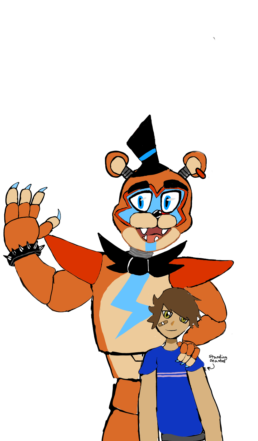 Glamrock Freddy and Gregory - ibisPaint