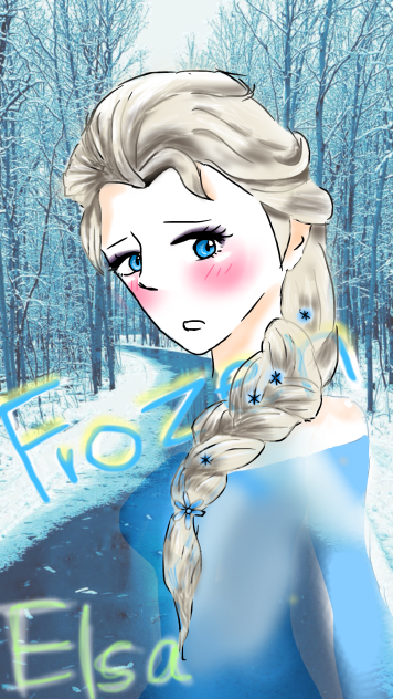 Elsa_Frozen - ibisPaint