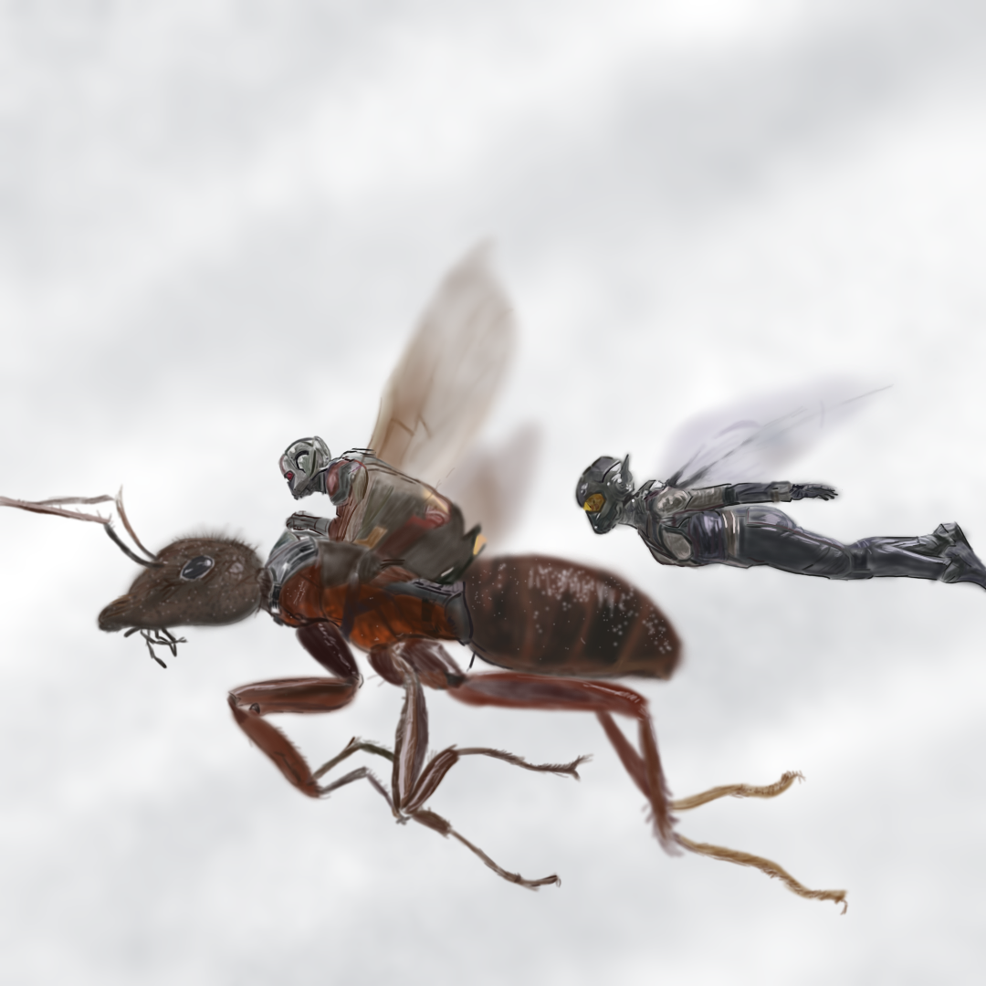 ANT-MAN and the WASP - ibisPaint