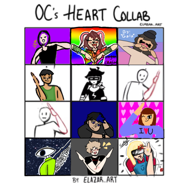 Heart collab - ibisPaint