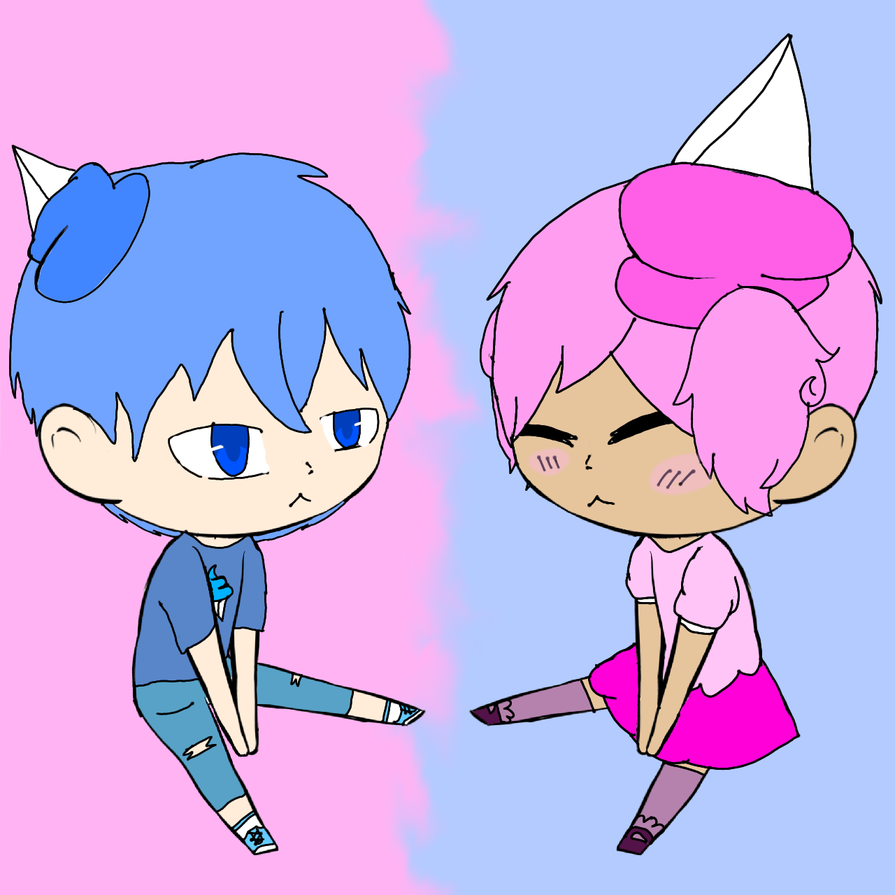 cotton twins - ibisPaint