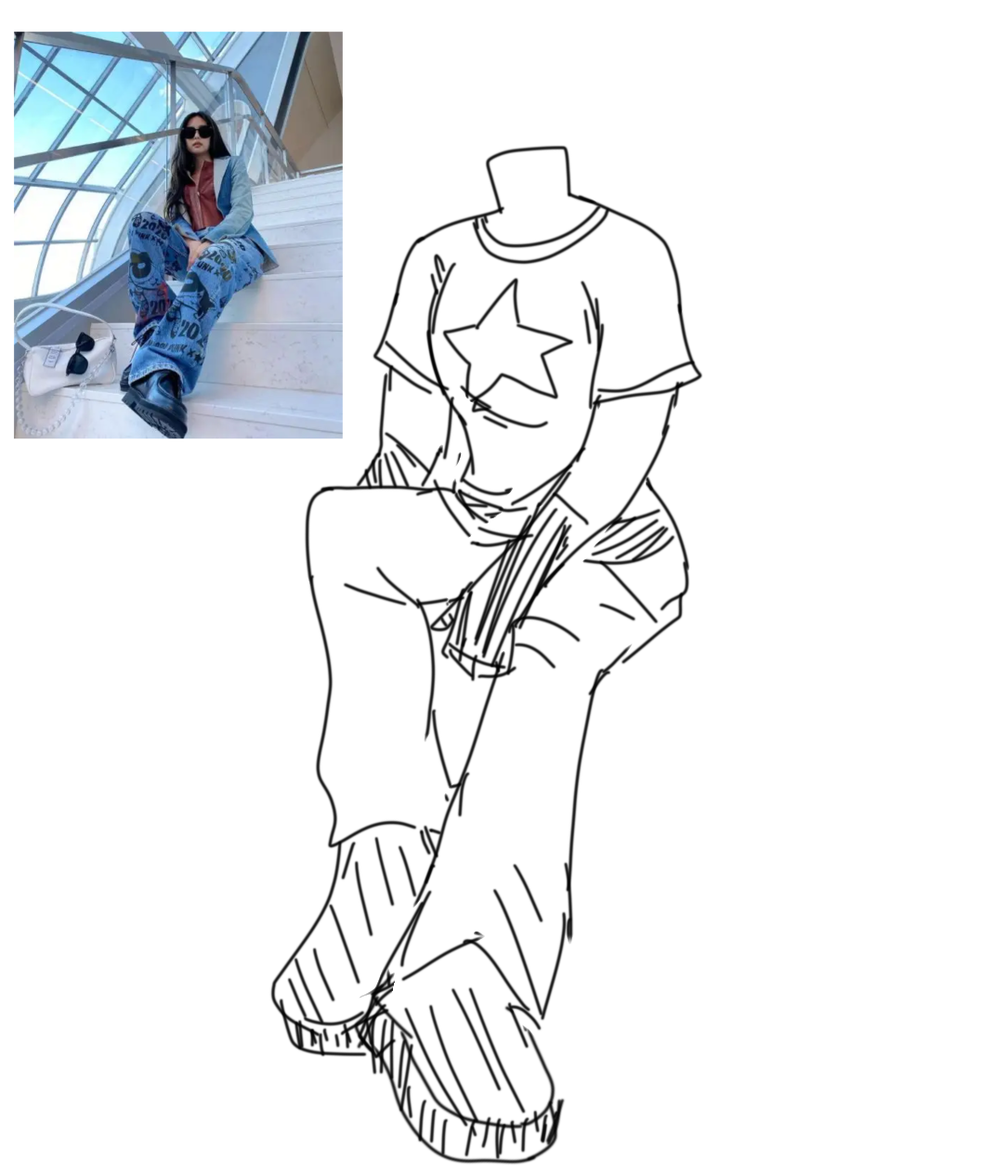 Pose practice~ - ibisPaint