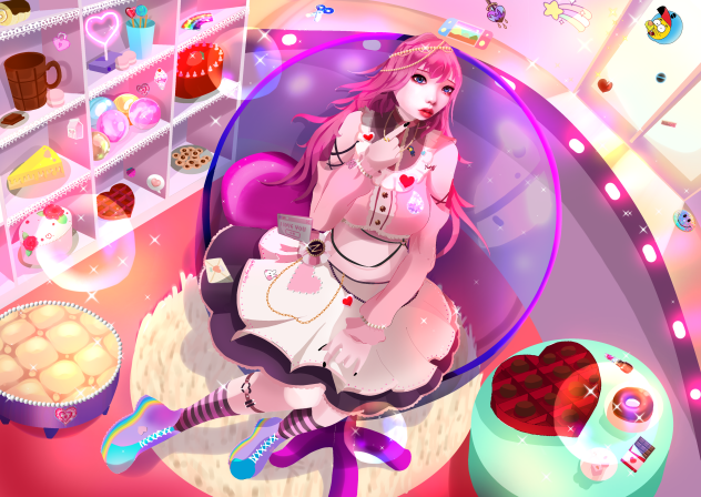 sweets room (tatlılar odası) - ibisPaint