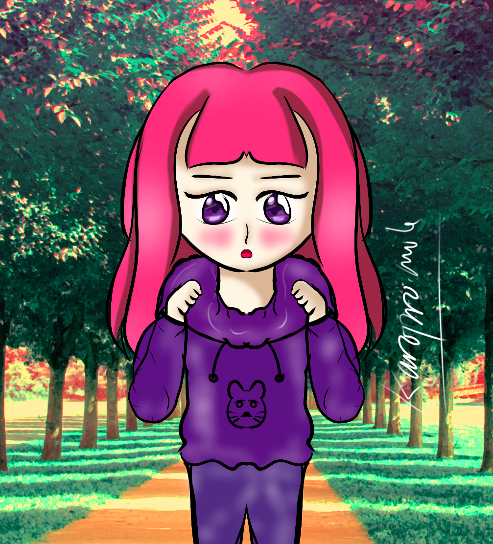 Drawing Anime Character with IbisPaint X - ibisPaint