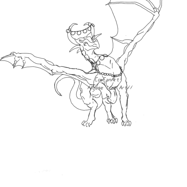 beefy dragon base - ibisPaint