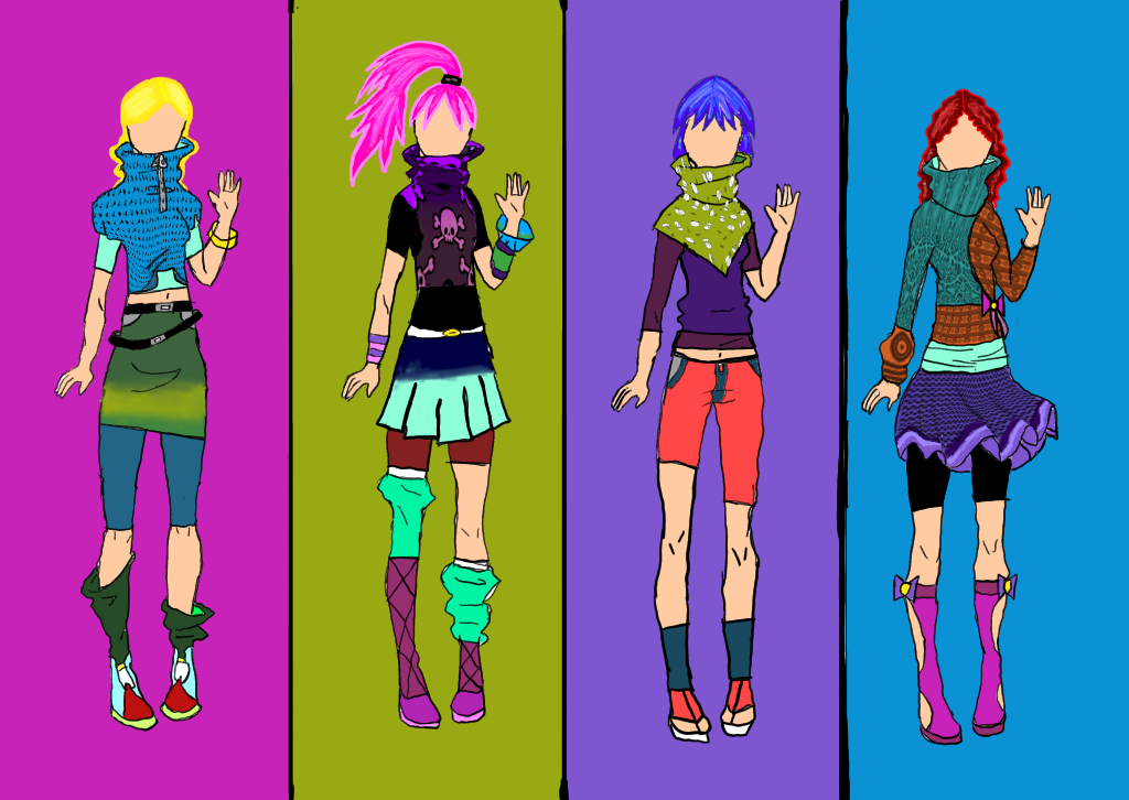 Fall outfits - ibisPaint