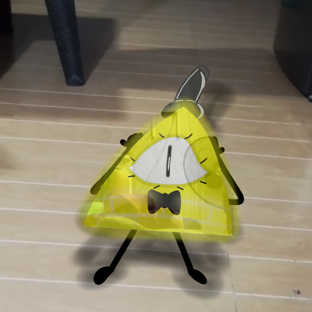 BILL CIPHER in real life - ibisPaint