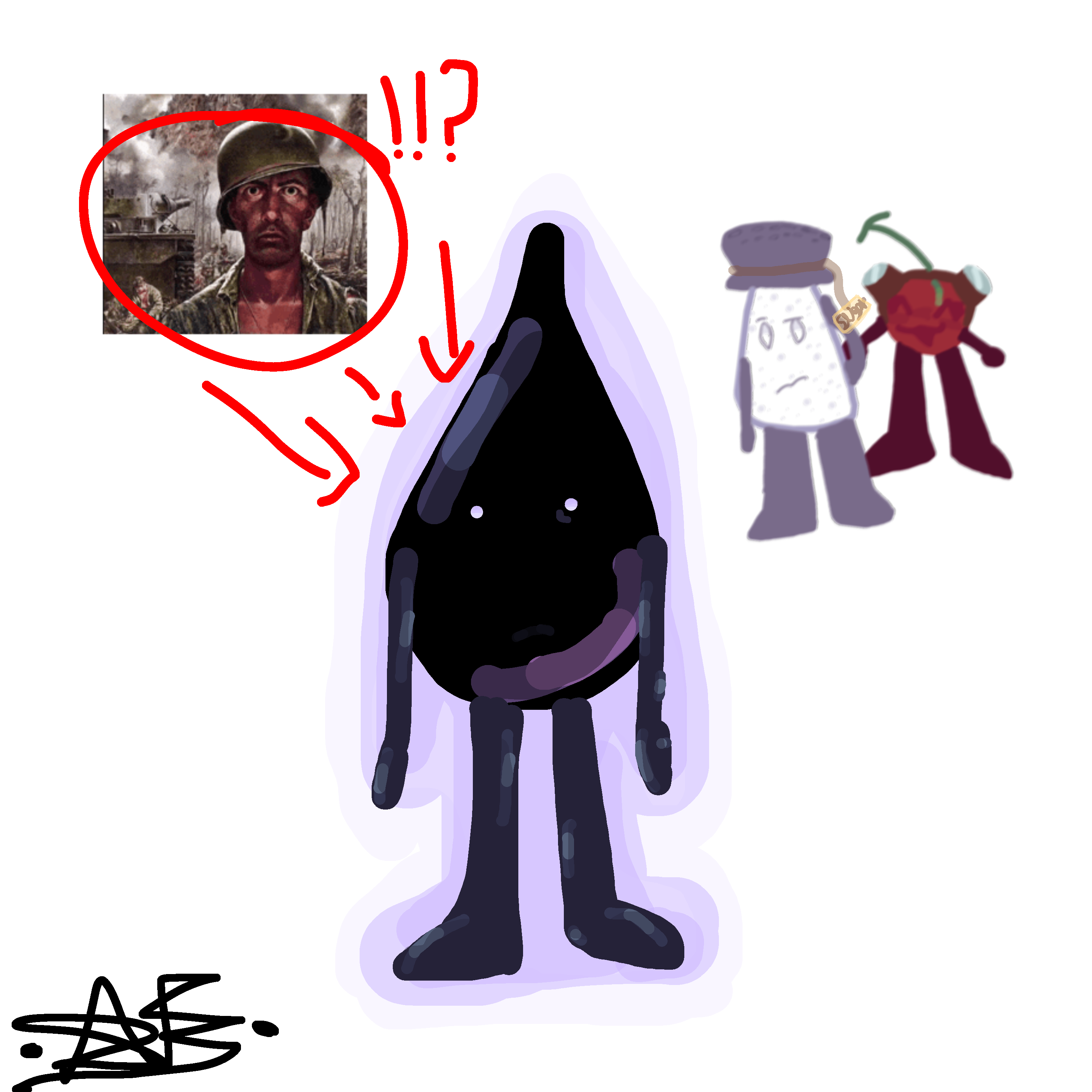 bro’s traumatized - ibisPaint