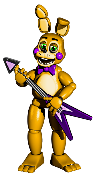 Fnaf Toy Springbonnie - ibisPaint