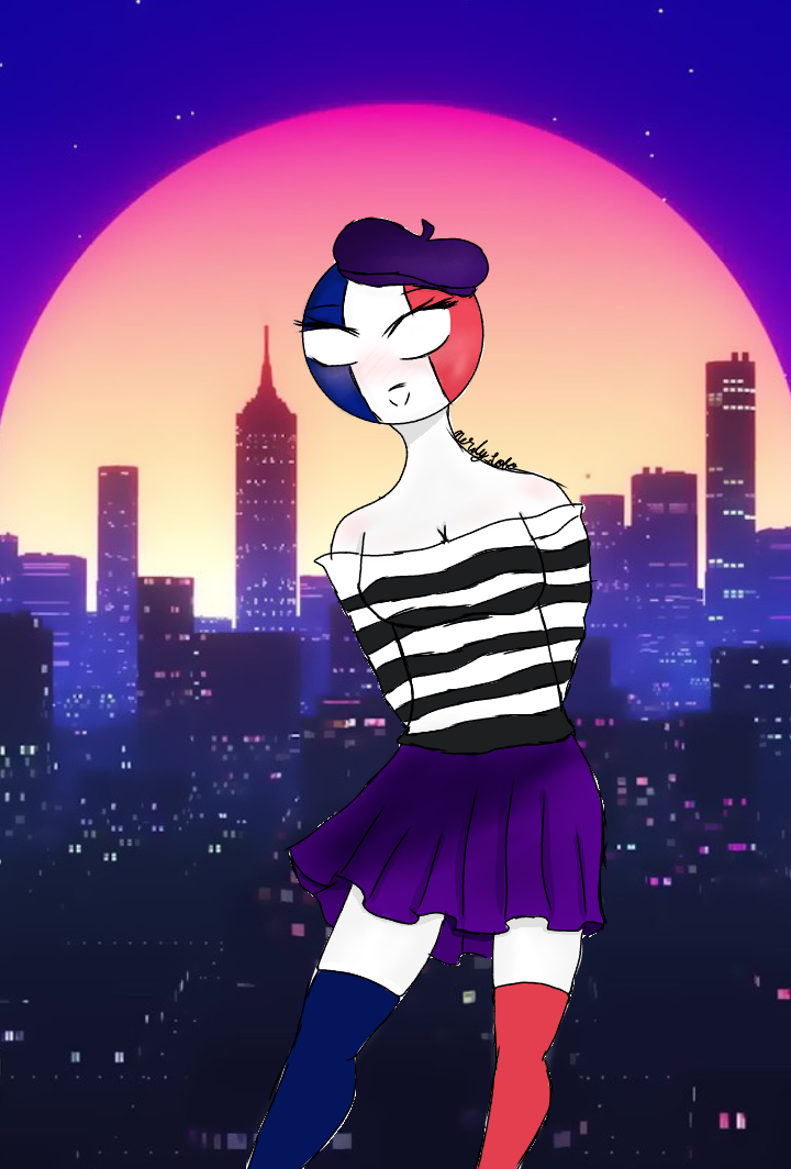 France countryhumans - ibisPaint